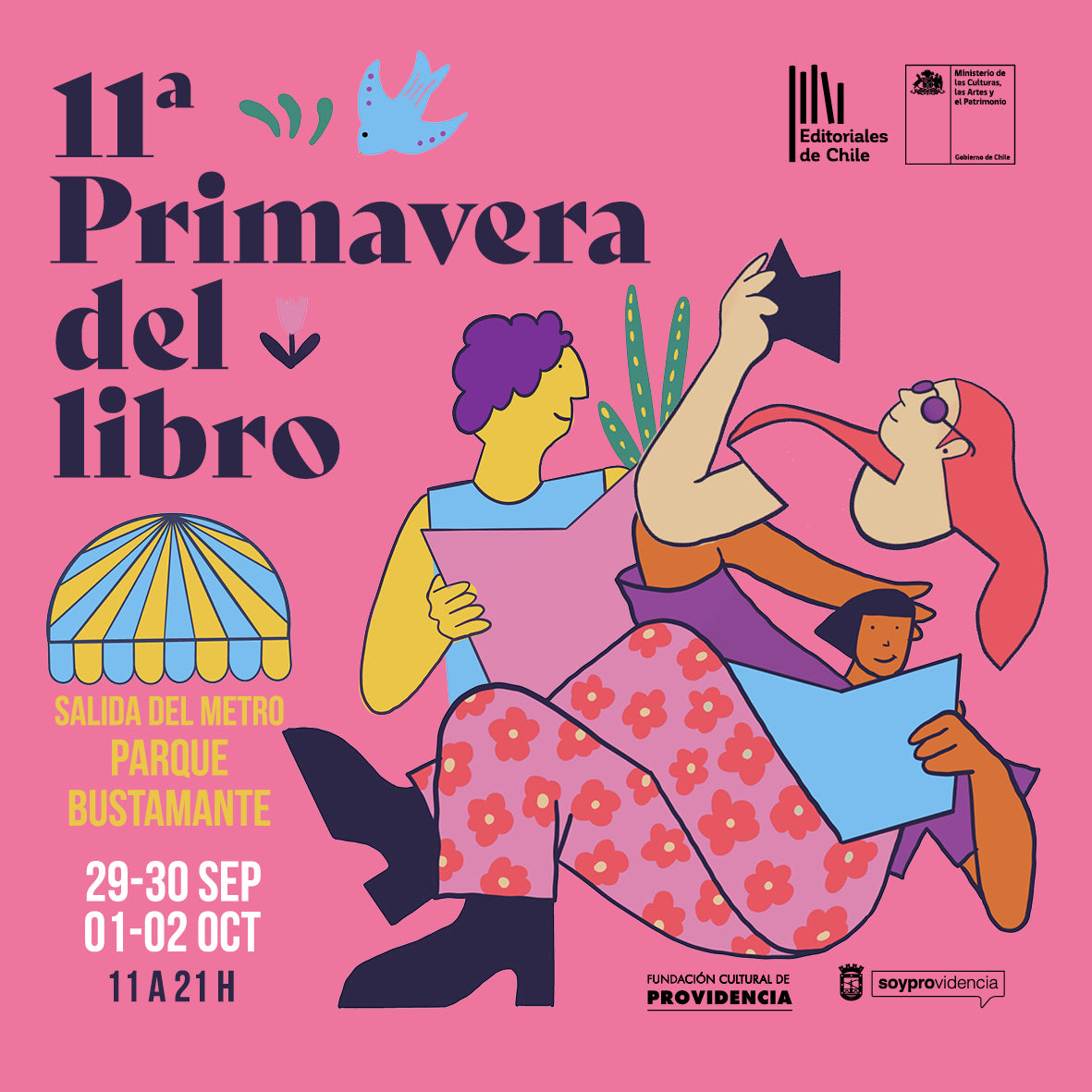 ¡Se viene la Primavera del Libro! – Recrea Libros