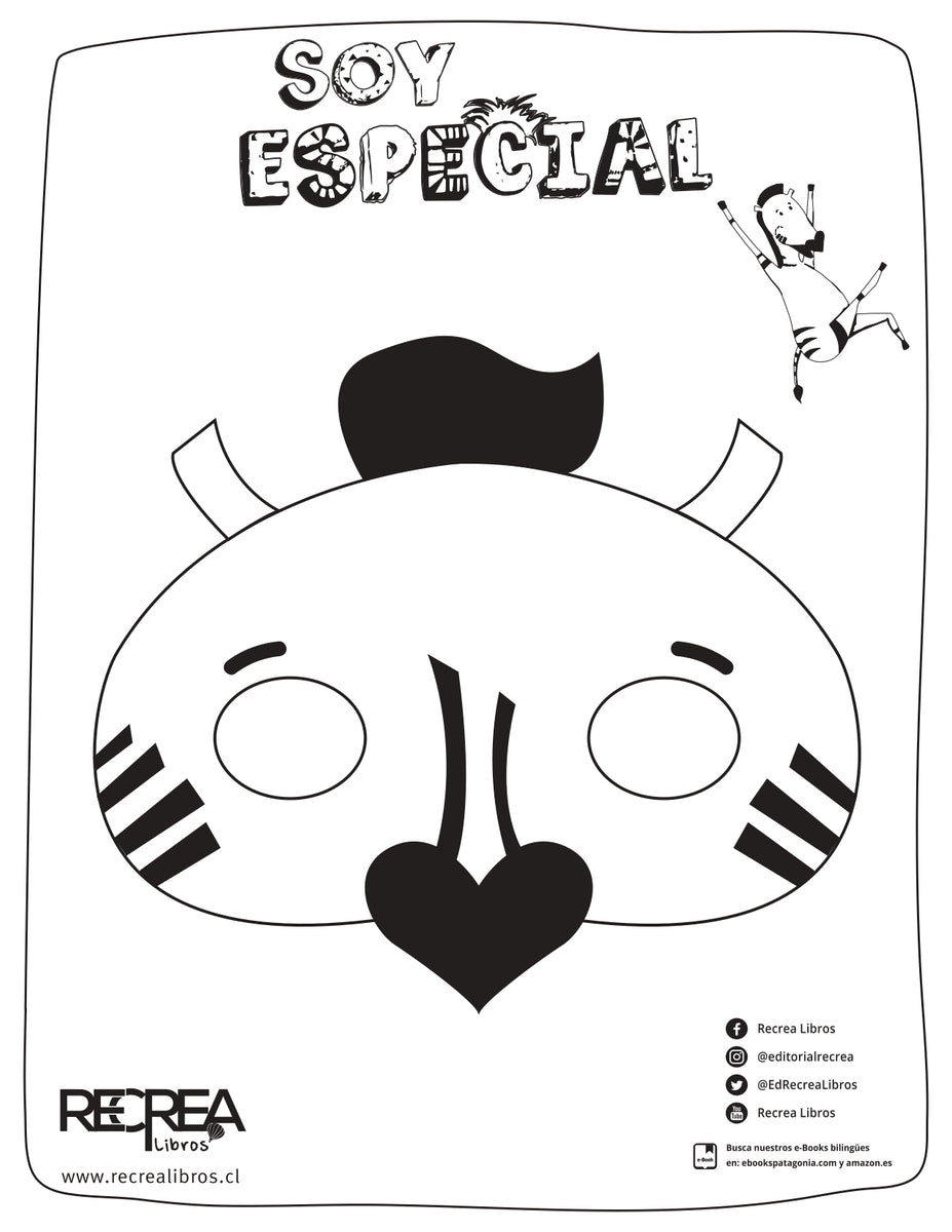 Antifaces de Soy especial – Recrea Libros